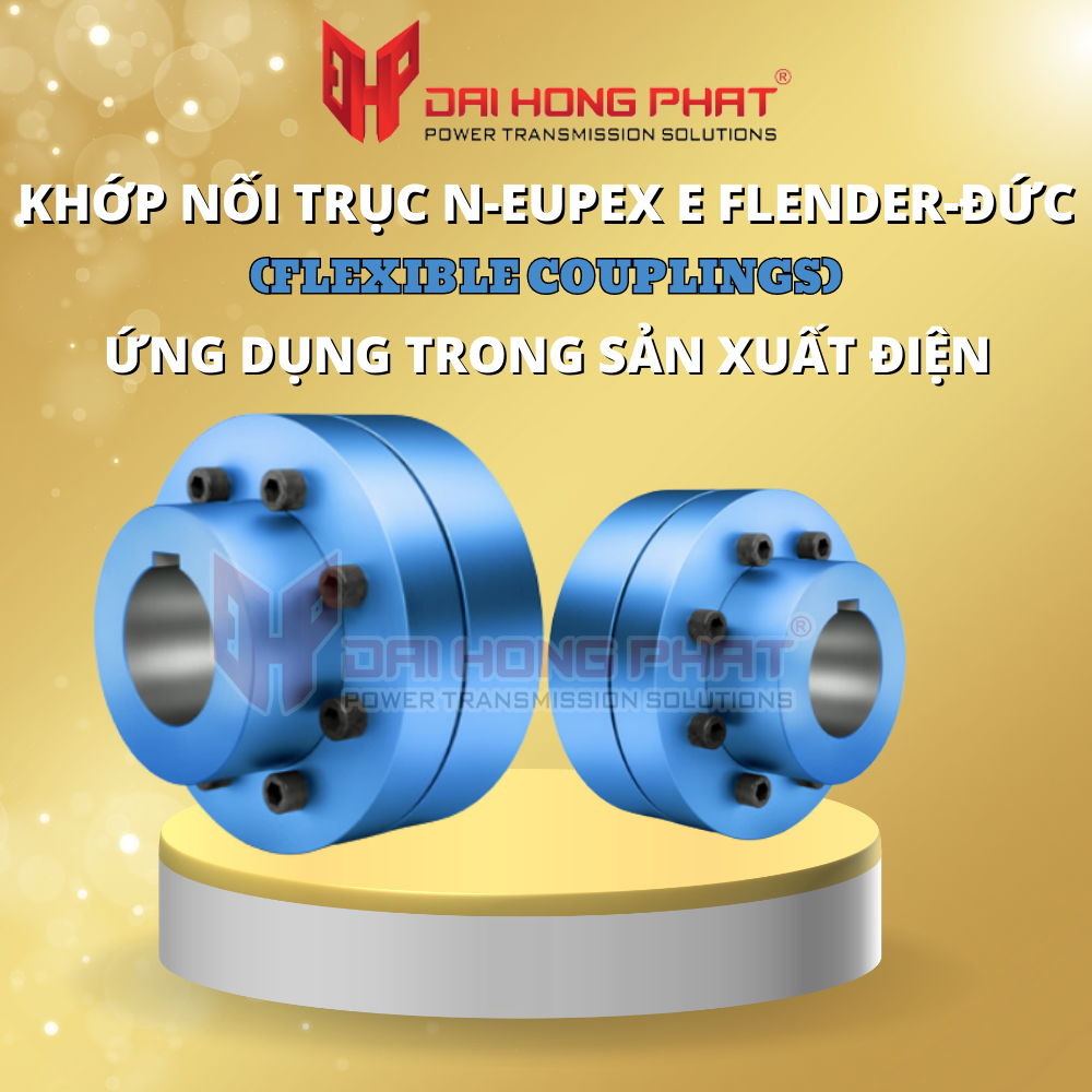 KHỚP NỐI TRỤC N-EUPEX E FLENDER-ĐỨC (FLEXIBLE COUPLINGS) ỨNG DỤNG TRONG SẢN XUẤT ĐIỆN - Dai Hong ...